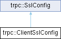 tRPC-Cpp: trpc::ClientSslConfig Struct Reference